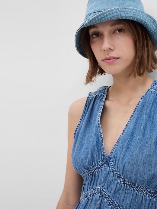 100% Organic Cotton Denim Top with Washwell | Gap