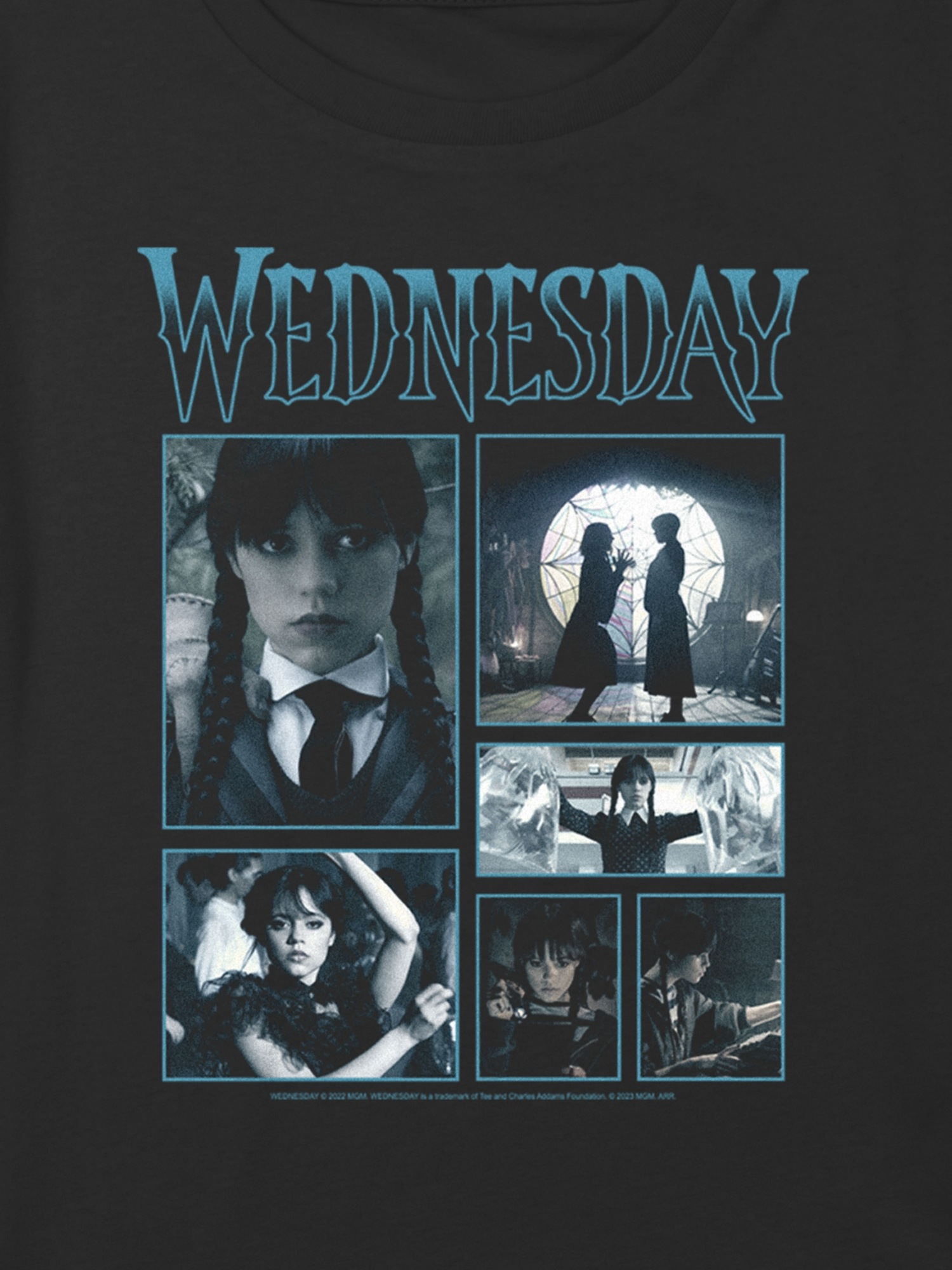 Netflix Wednesday Boxy Crop Tee | Gap