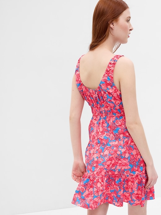 Ruffle Hem Mini Dress | Gap