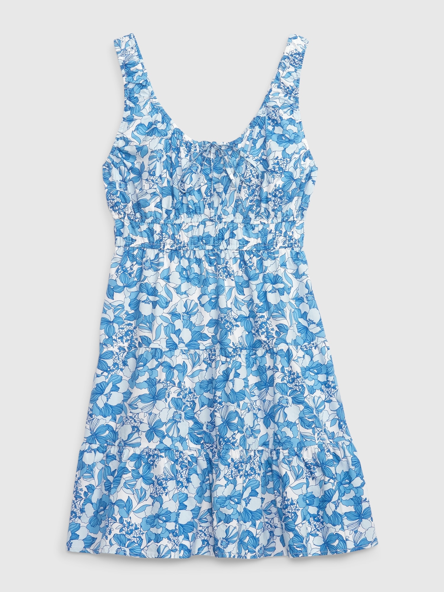 Ruffle Hem Mini Dress | Gap