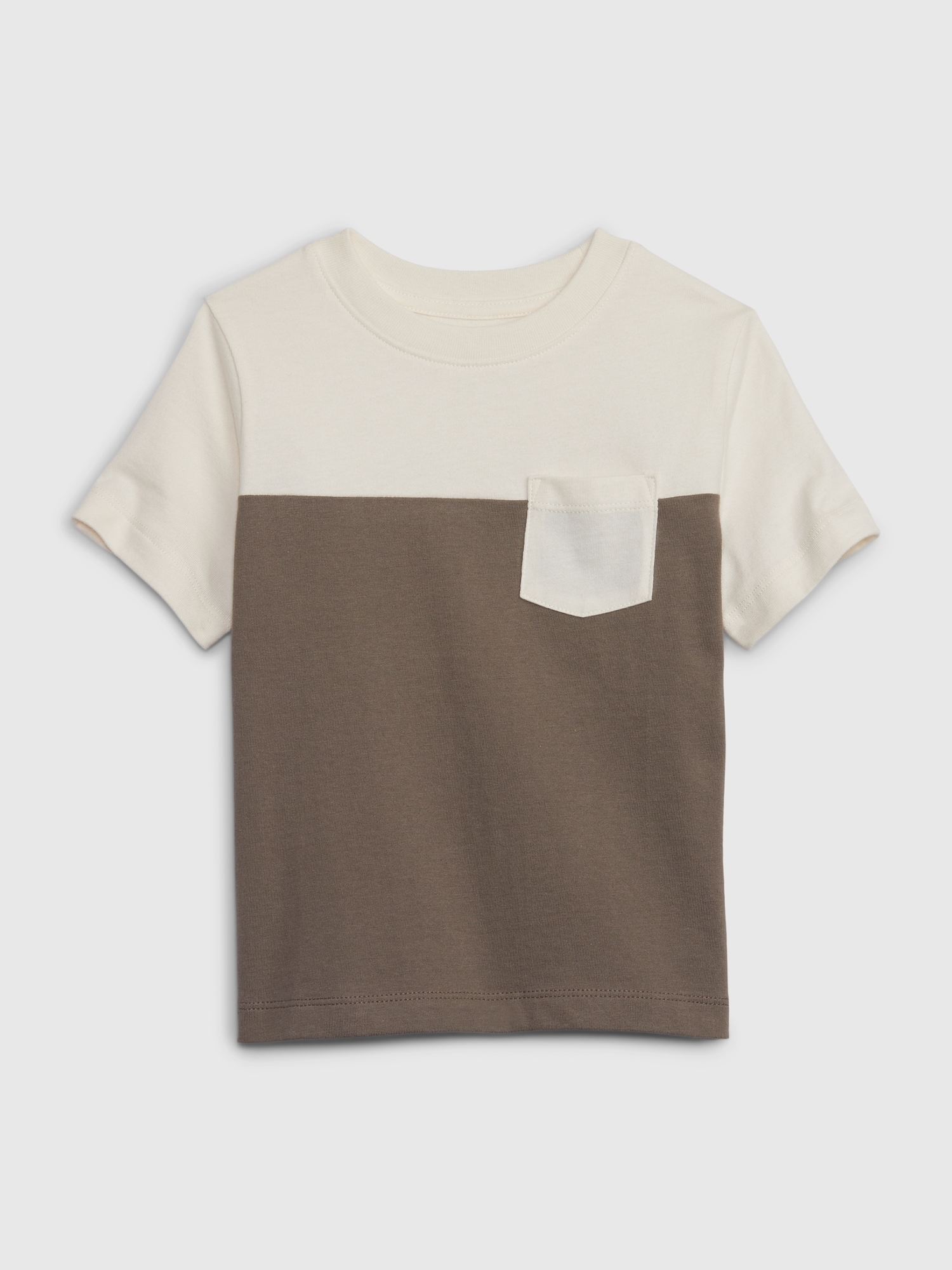 Toddler Colorblock Pocket T-Shirt | Gap