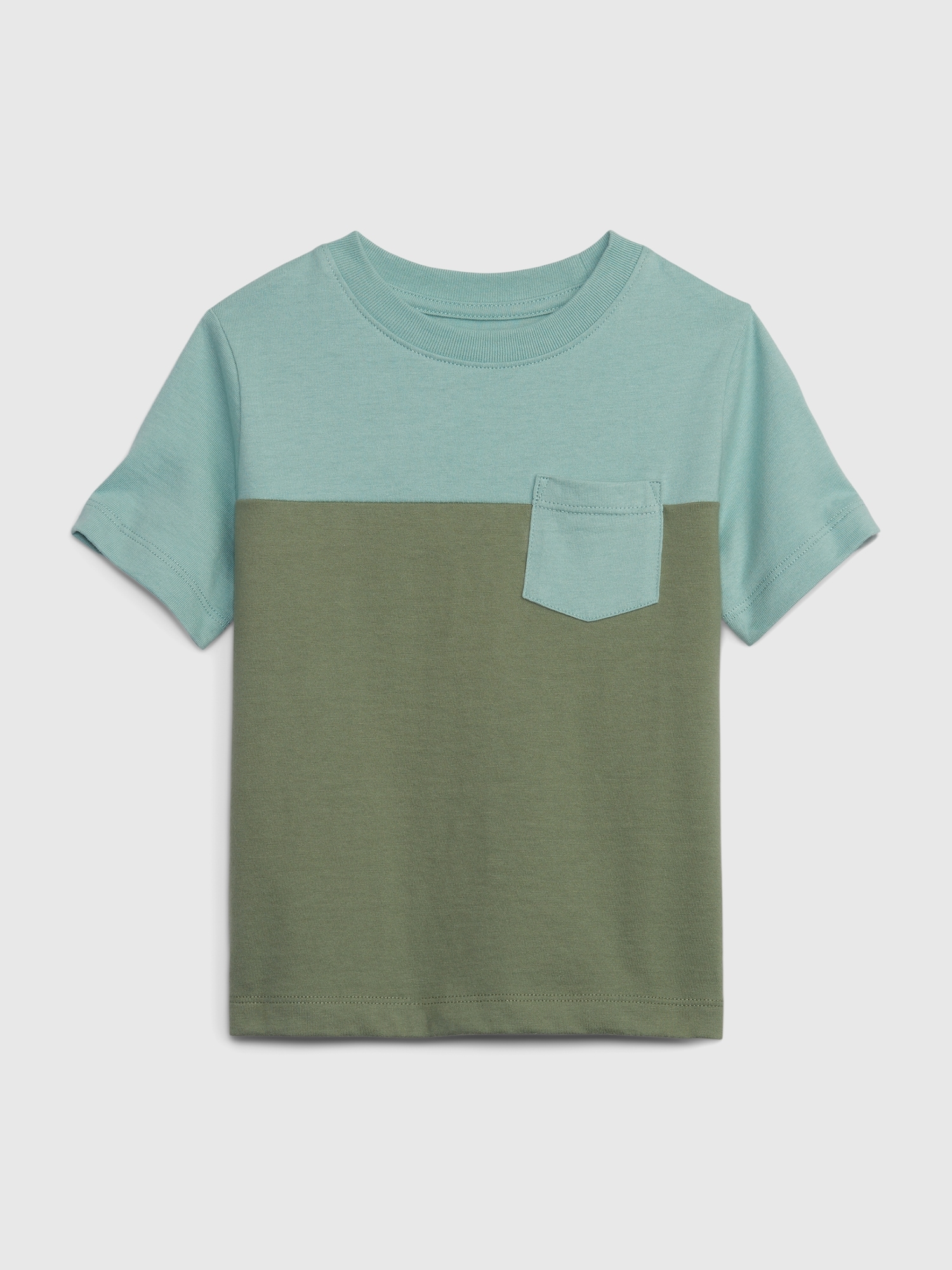 Toddler Colorblock Pocket T-Shirt | Gap