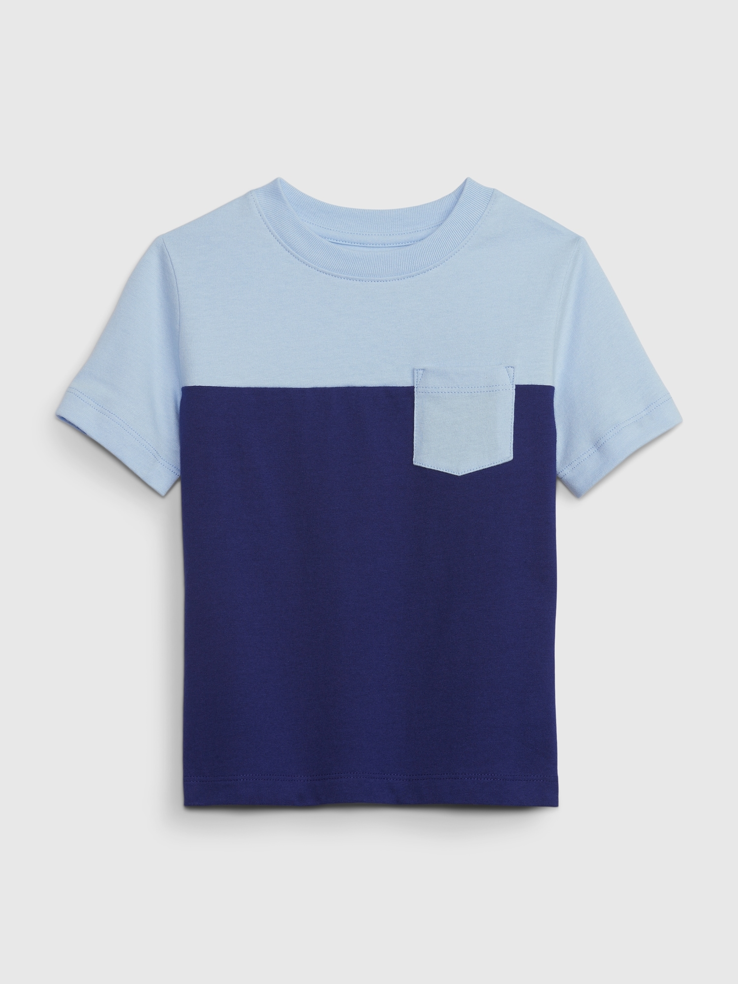 Toddler Colorblock Pocket T-Shirt | Gap