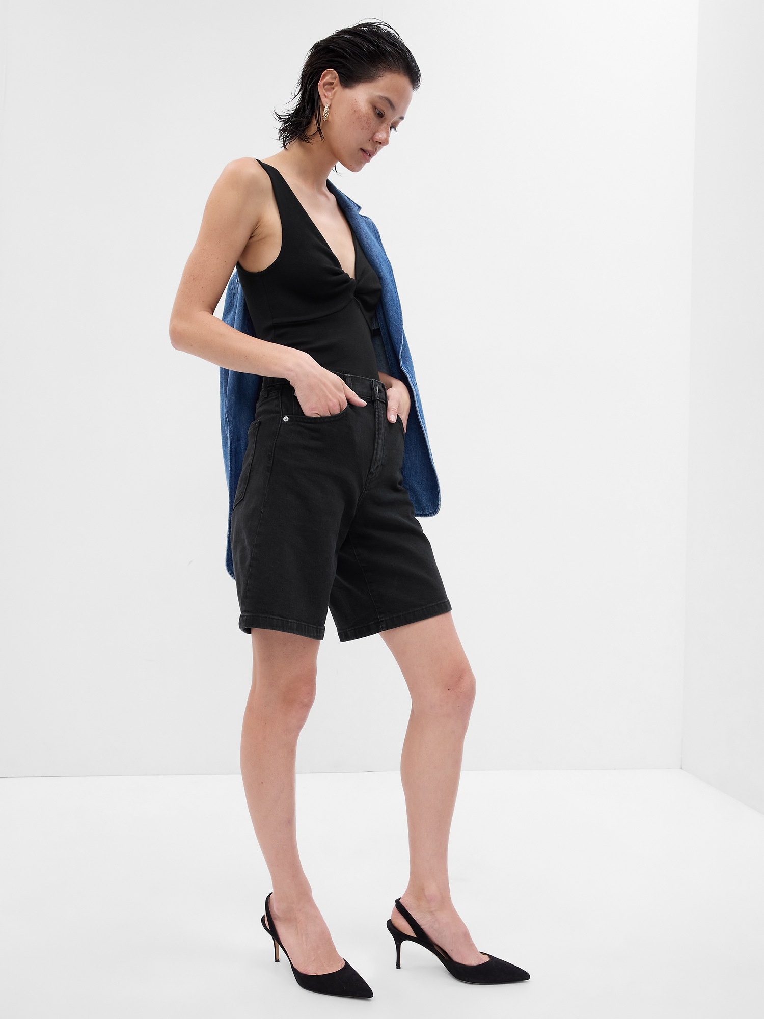 Modern Twist-Front Tank Top | Gap