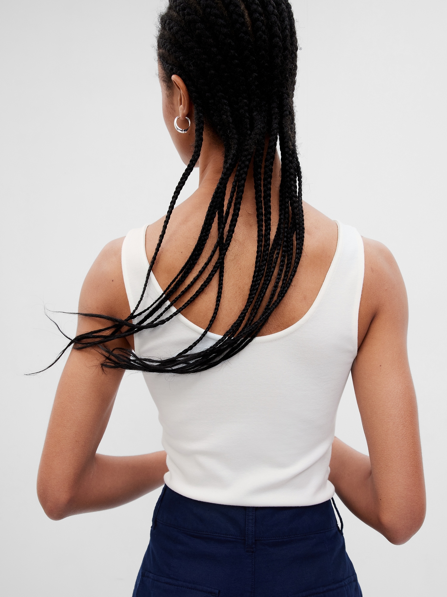 Modern Twist-Front Tank Top | Gap