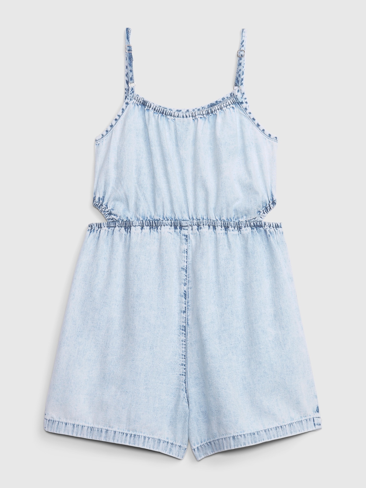 Kids Cutout Denim Romper with Washwell | Gap