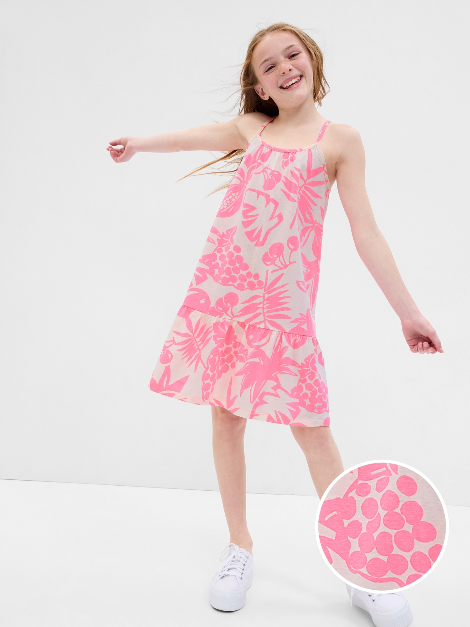 Kids Criss Cross Tiered Dress Gap Kids Criss Cross Tiered Dress Gap