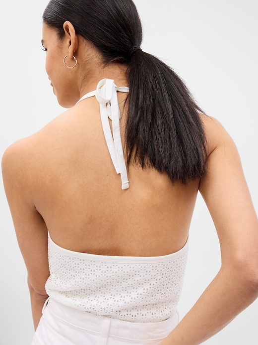 Crochet Halter Tank Top | Gap