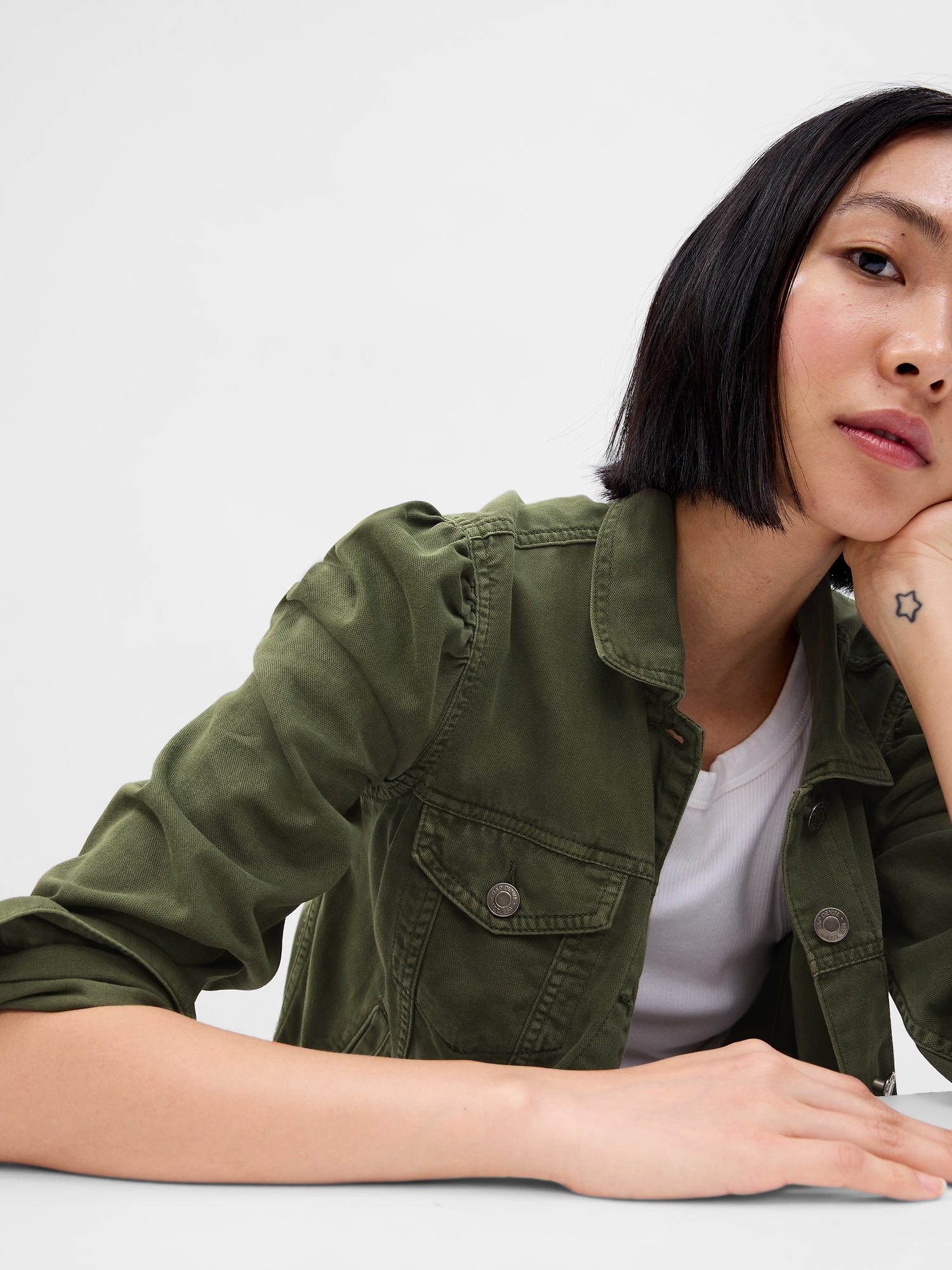 Puff Sleeve Jacket | Gap