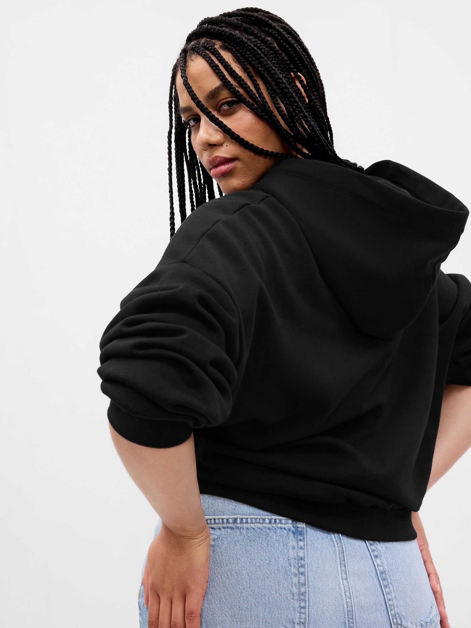 Gap Arch Logo Hi-Low Hoodie | Gap