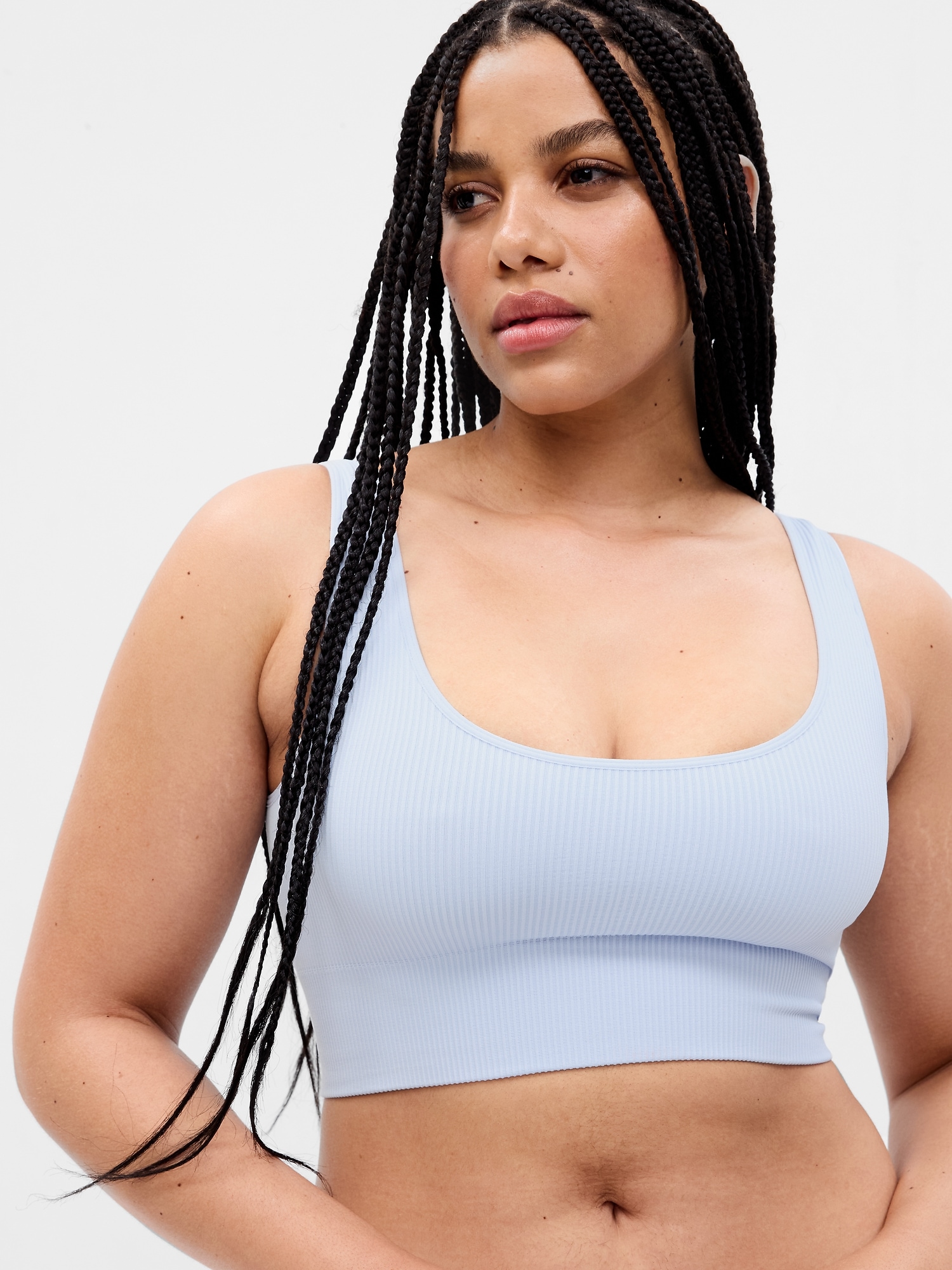 Seamless Rib Bralette | Gap