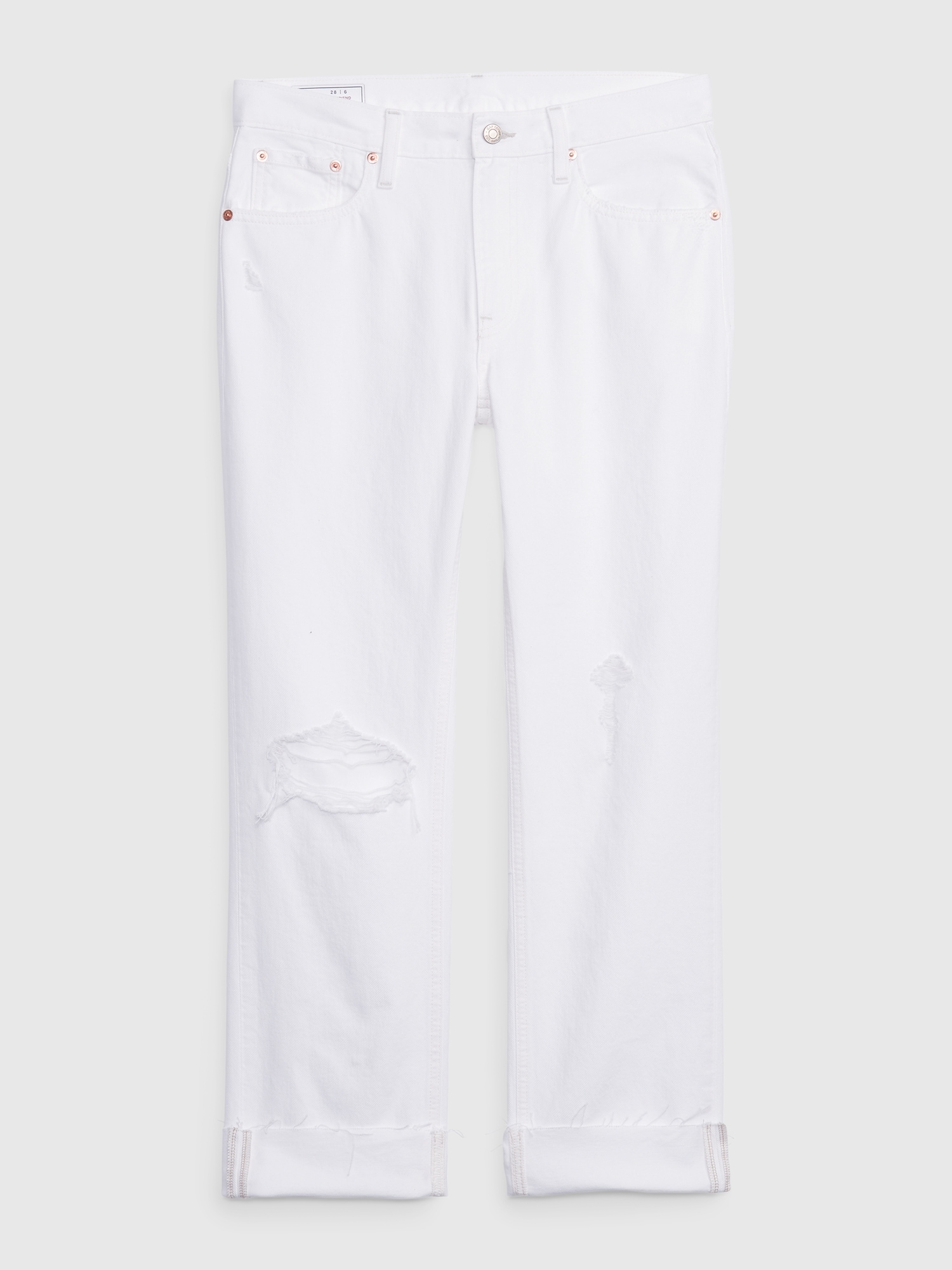 Mid Rise Boy Fit Jeans | Gap