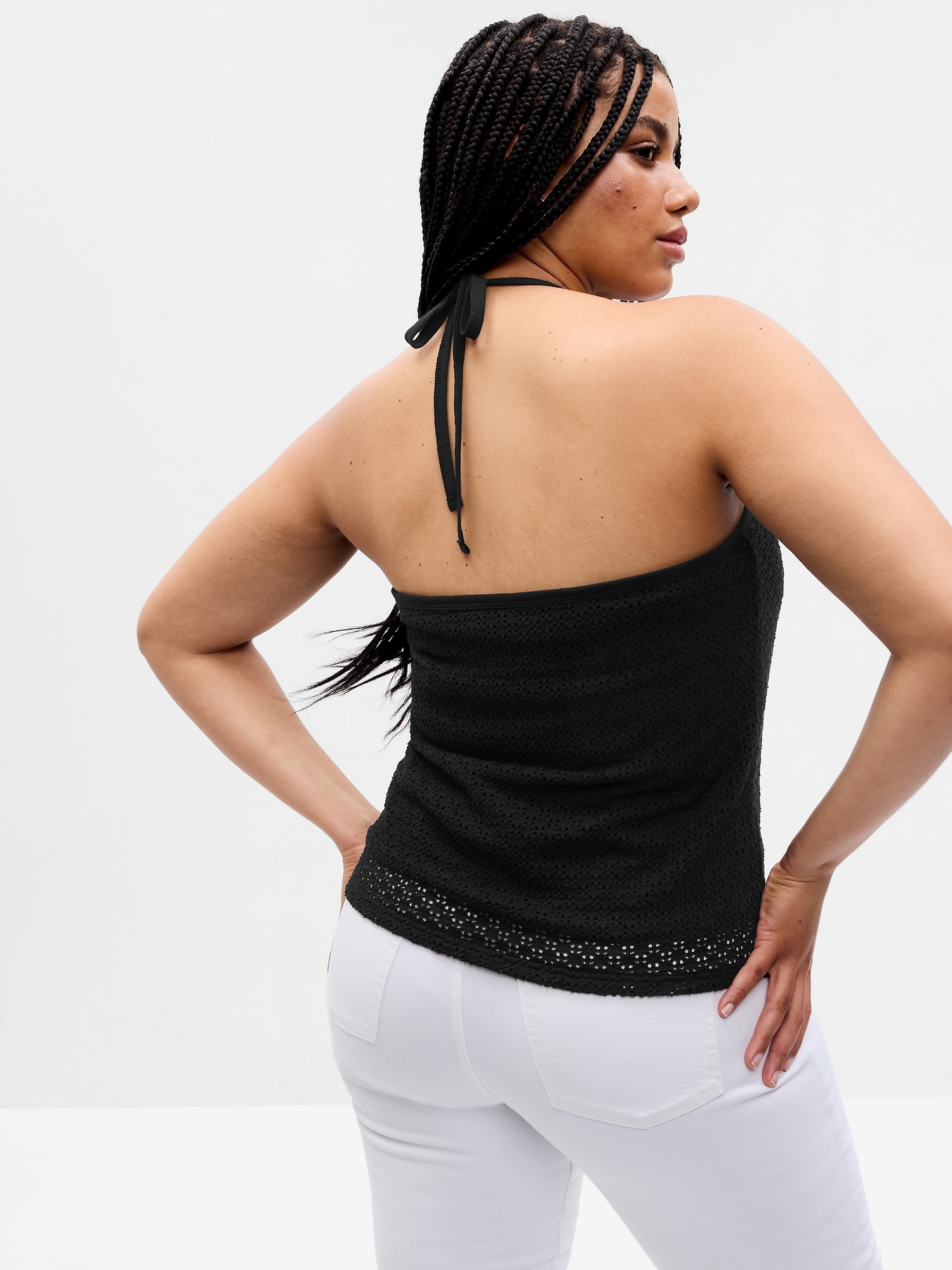 Crochet Halter Tank Top | Gap