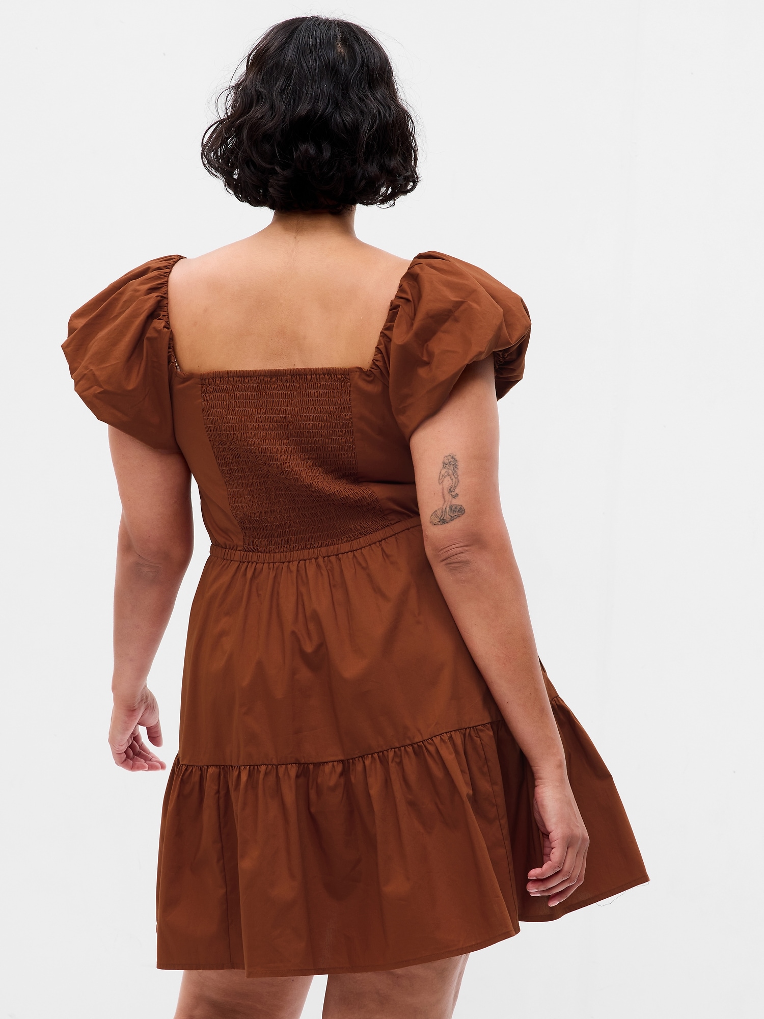 Corset Tiered Mini Dress | Gap