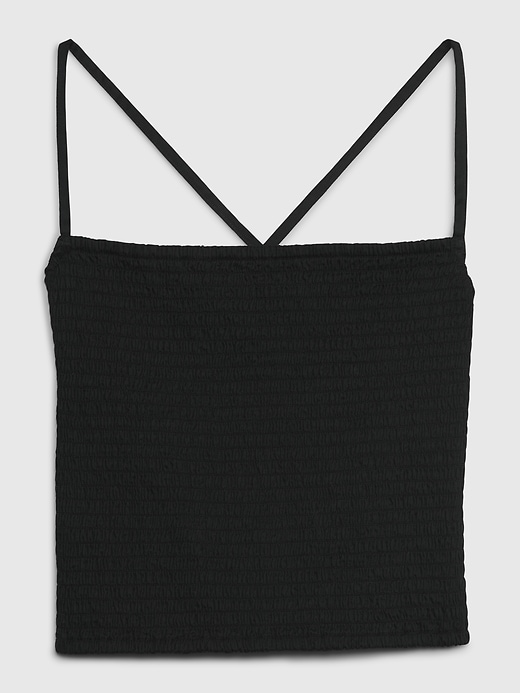 Cropped Open-Back Top | Gap