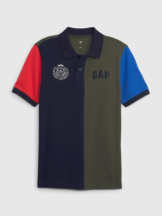 Kids Colorblock Polo Shirt | Gap
