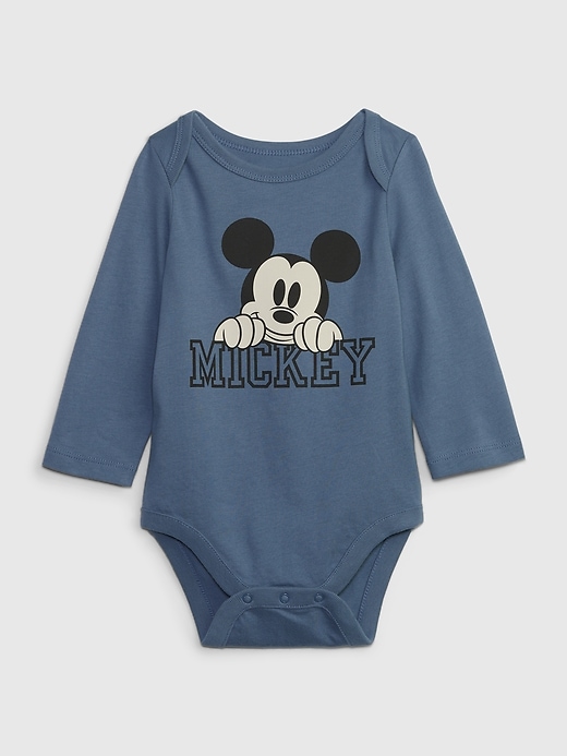babyGap | Disney Organic Cotton Mix and Match Mickey Mouse Bodysuit | Gap