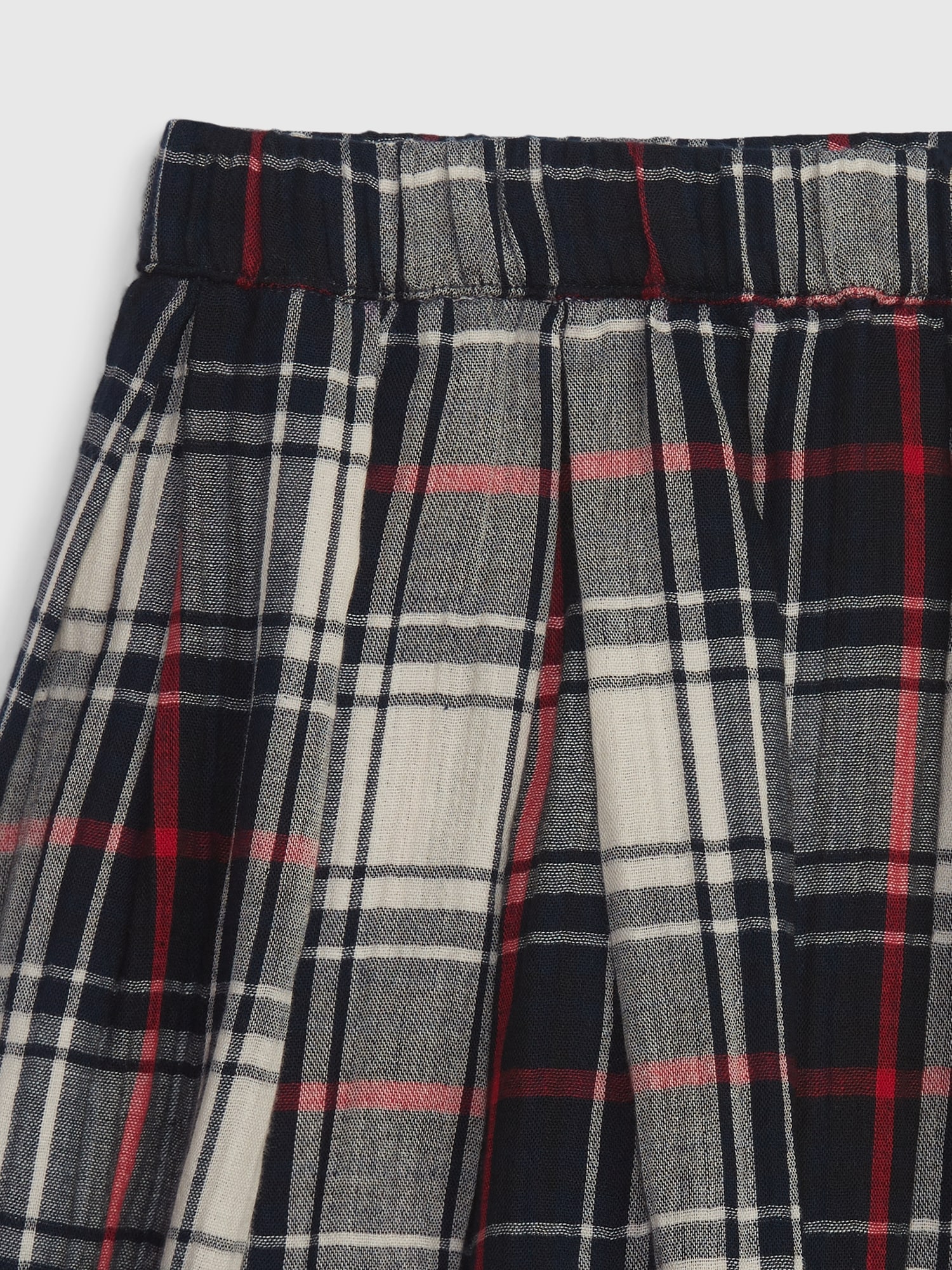 Kids Pleated Plaid Skirt | Gap