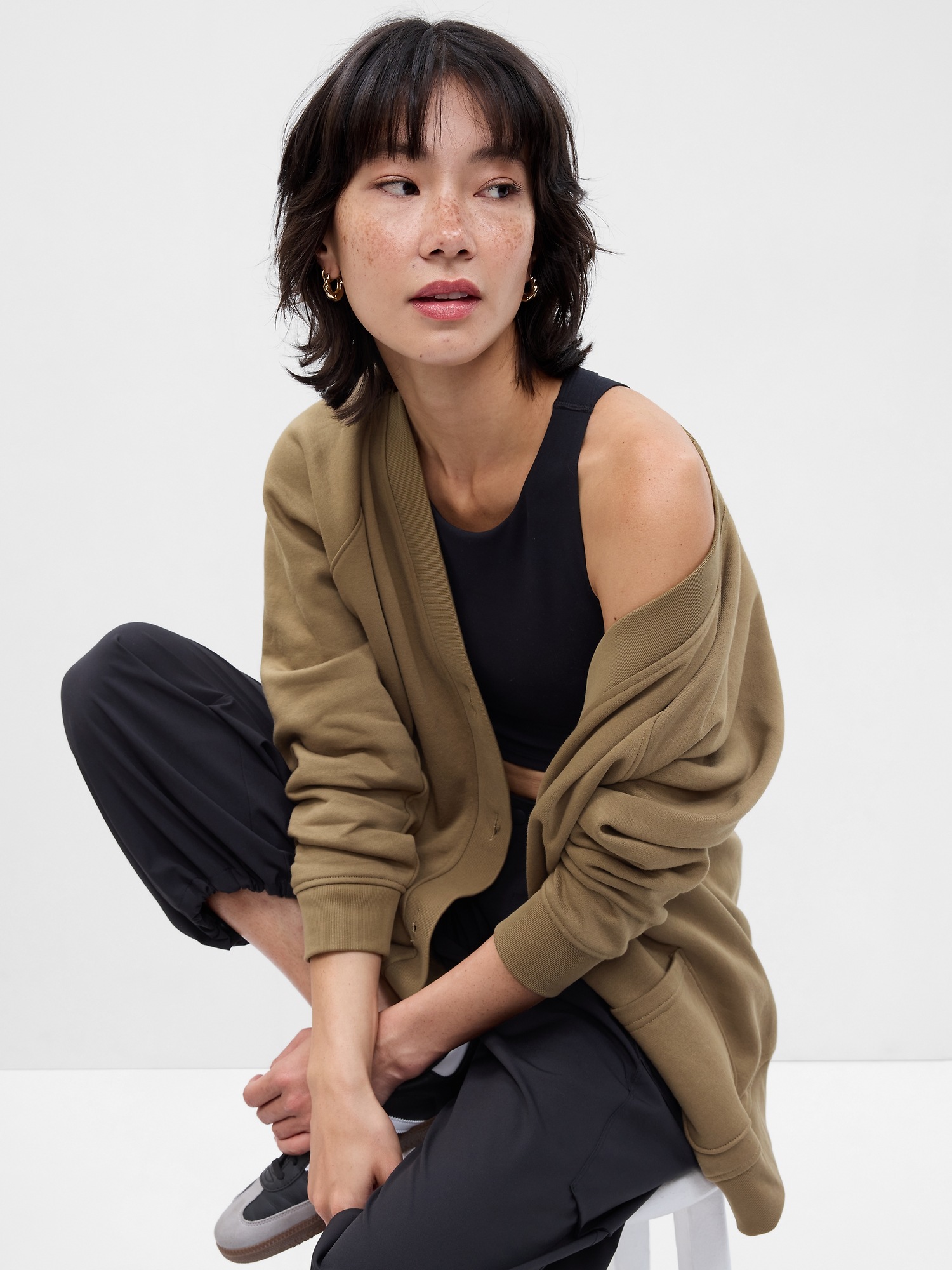 Vintage Soft Sweatshirt Cardigan | Gap Vintage Soft Sweatshirt Cardigan | Gap