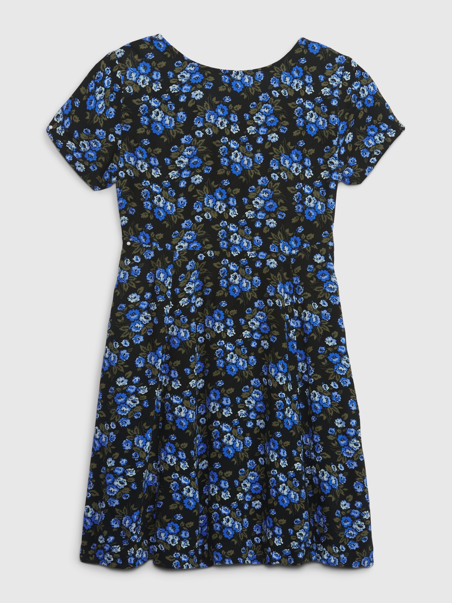 Kids Button-Front Floral Dress | Gap
