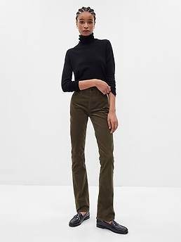 Mid Rise Corduroy Baby Boot Pants | Gap