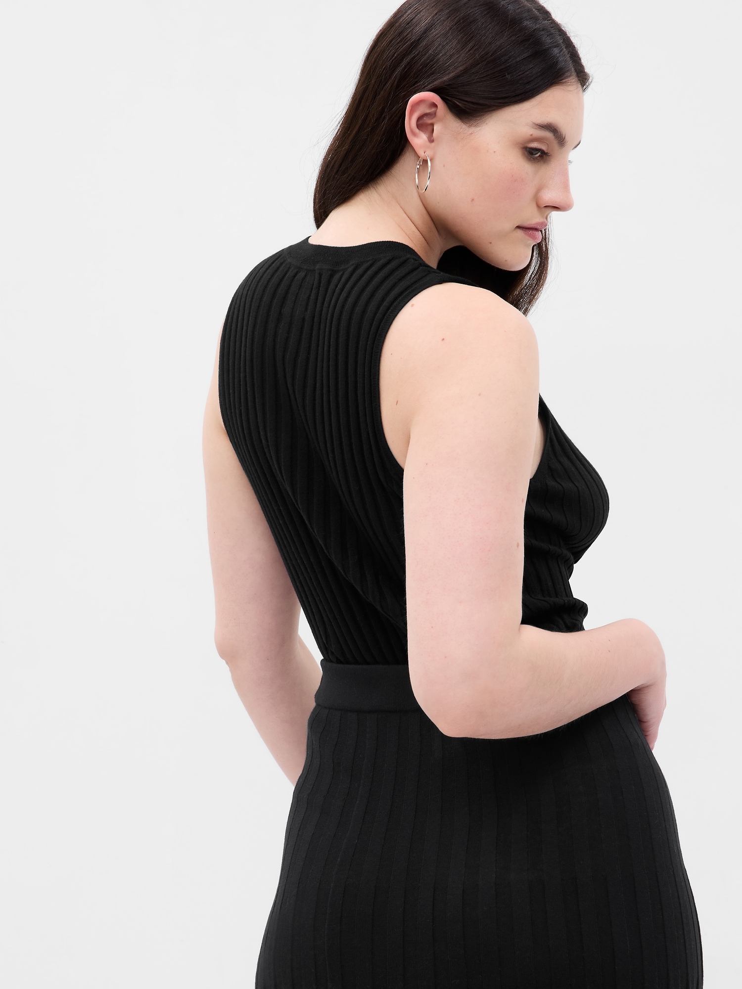 Rib Sweater Tank Top | Gap