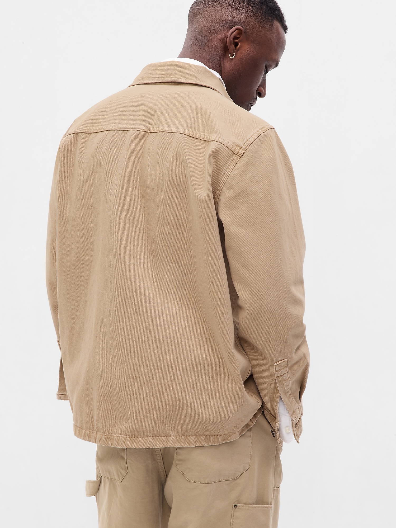 Denim Utility Overshirt | Gap