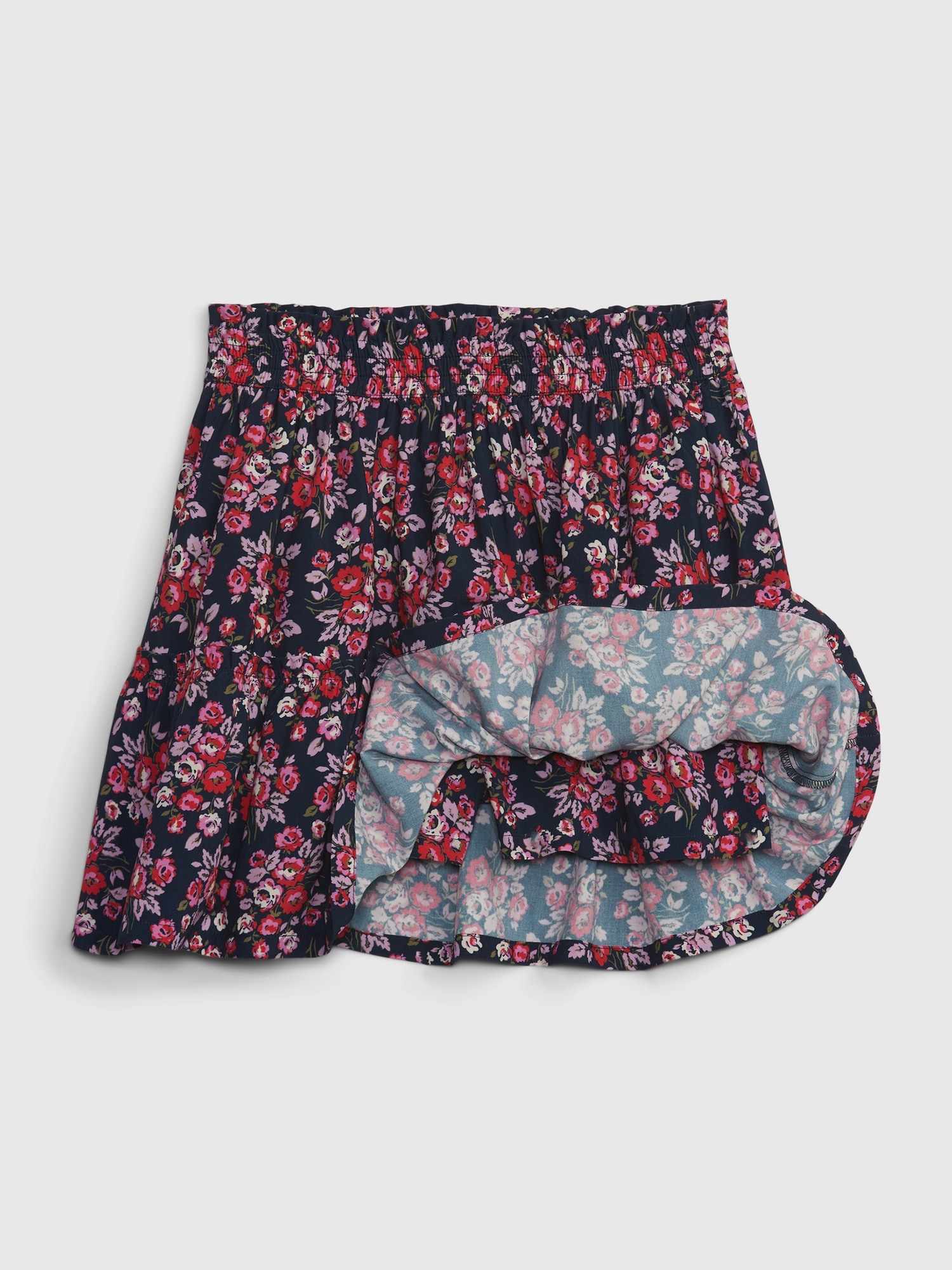 Kids Floral Tiered Skort | Gap