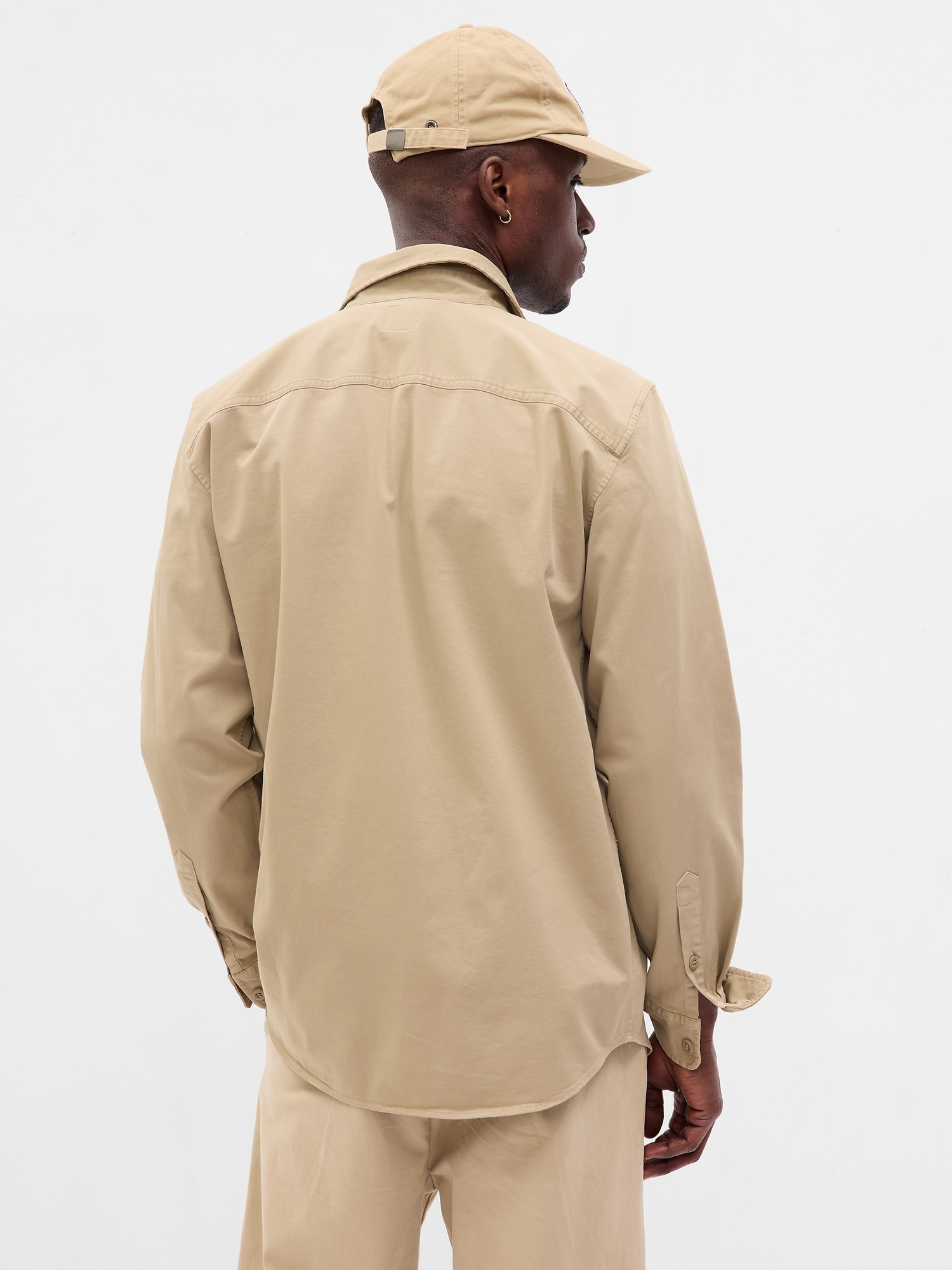 Twill Utility Shirt | Gap
