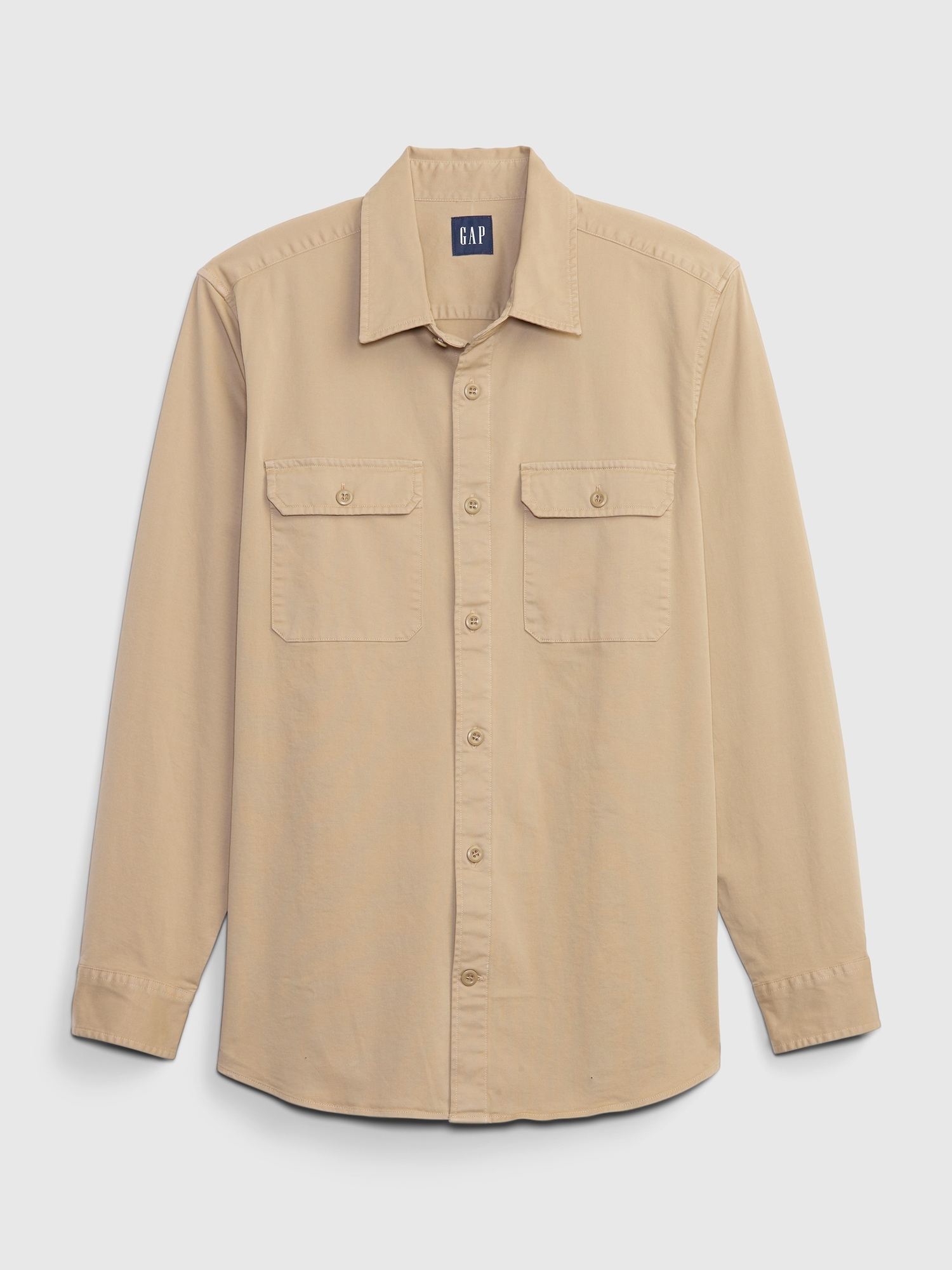 Twill Utility Shirt | Gap