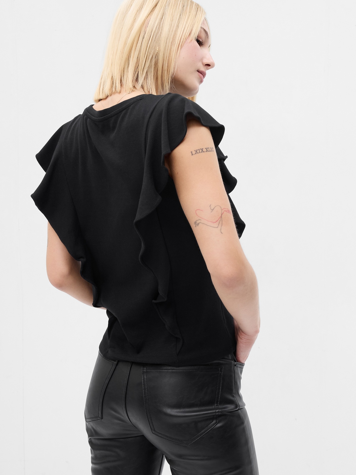 Modern Ruffle T-Shirt | Gap