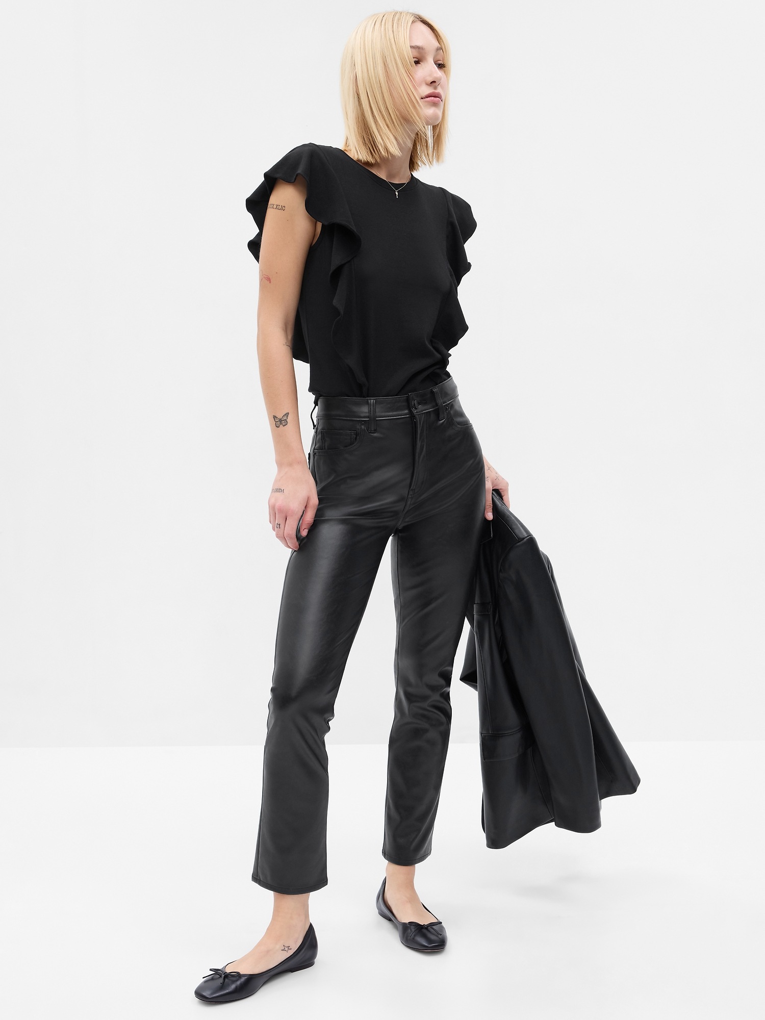 Modern Ruffle T-Shirt | Gap