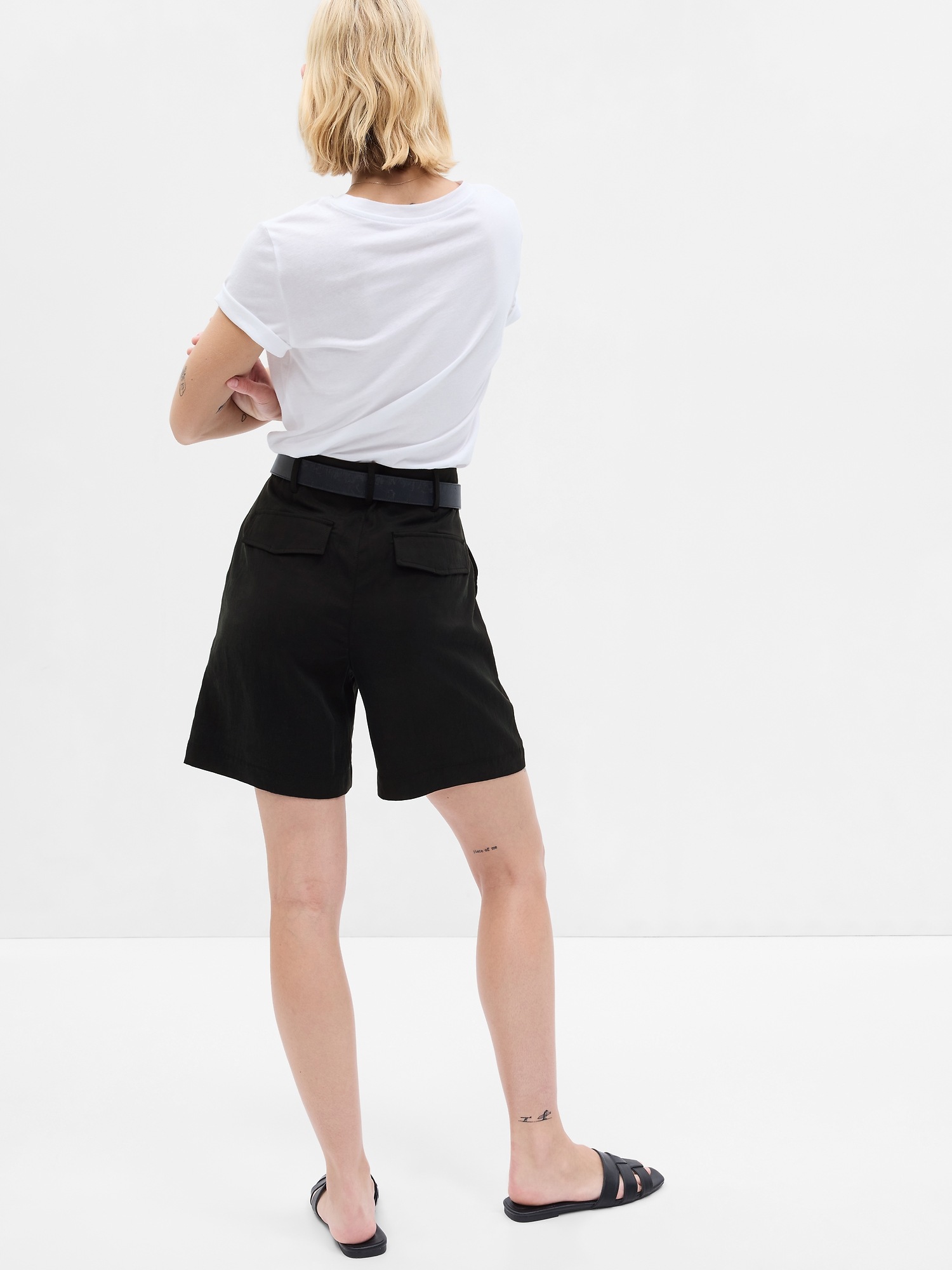 SoftSuit Pleated Shorts | Gap