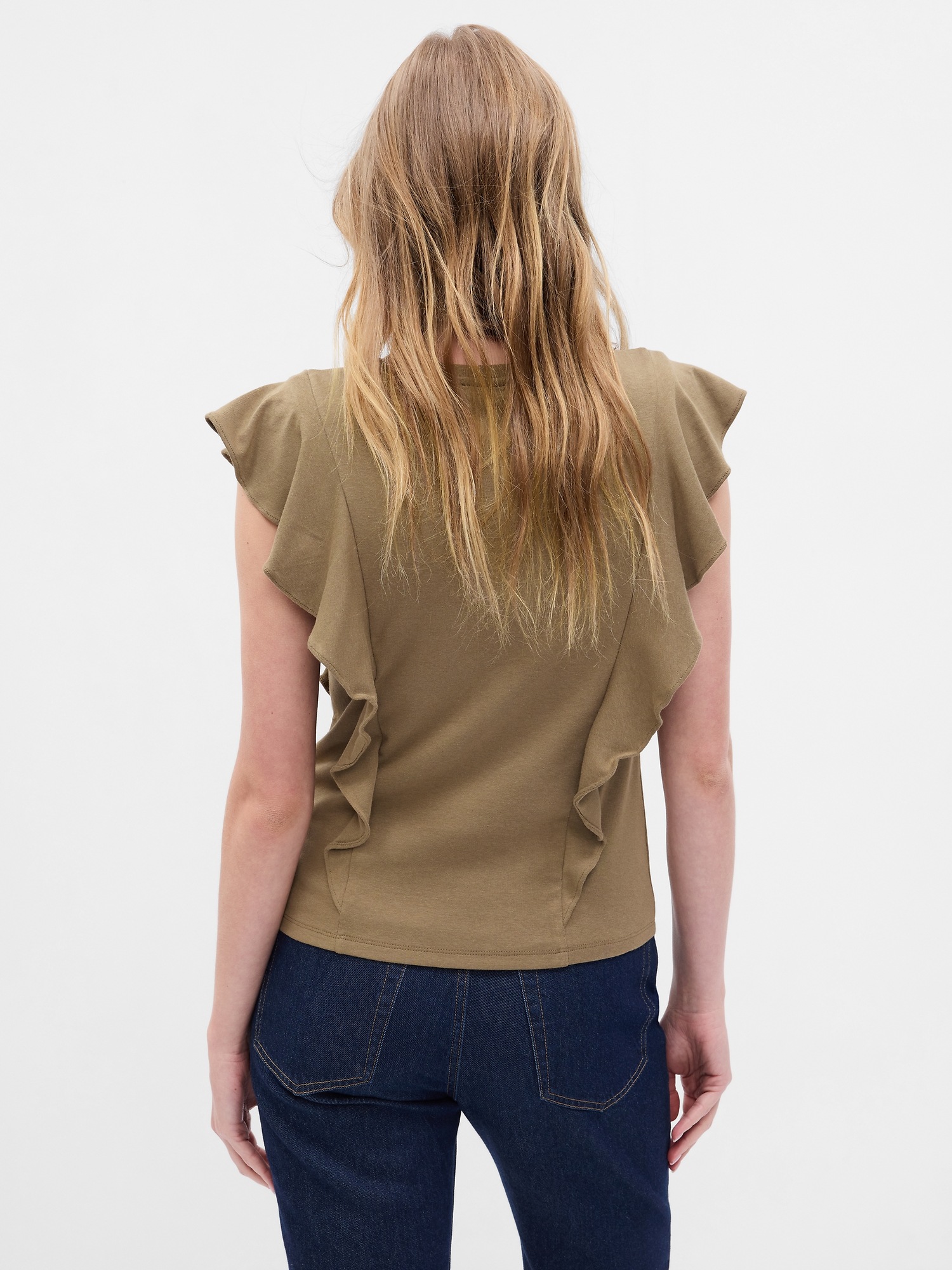 Modern Ruffle T-Shirt | Gap