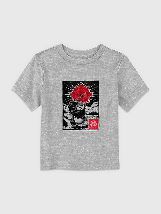 Toddler Kung Fu Panda Panda Woodcut Tee | Gap
