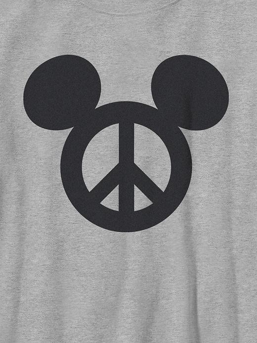 Kids Mickey Mouse Peace Sign Tee | Gap
