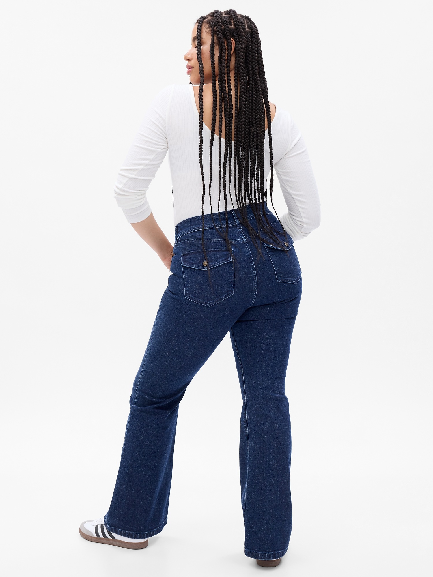 High Rise '70s Flare Jeans | Gap