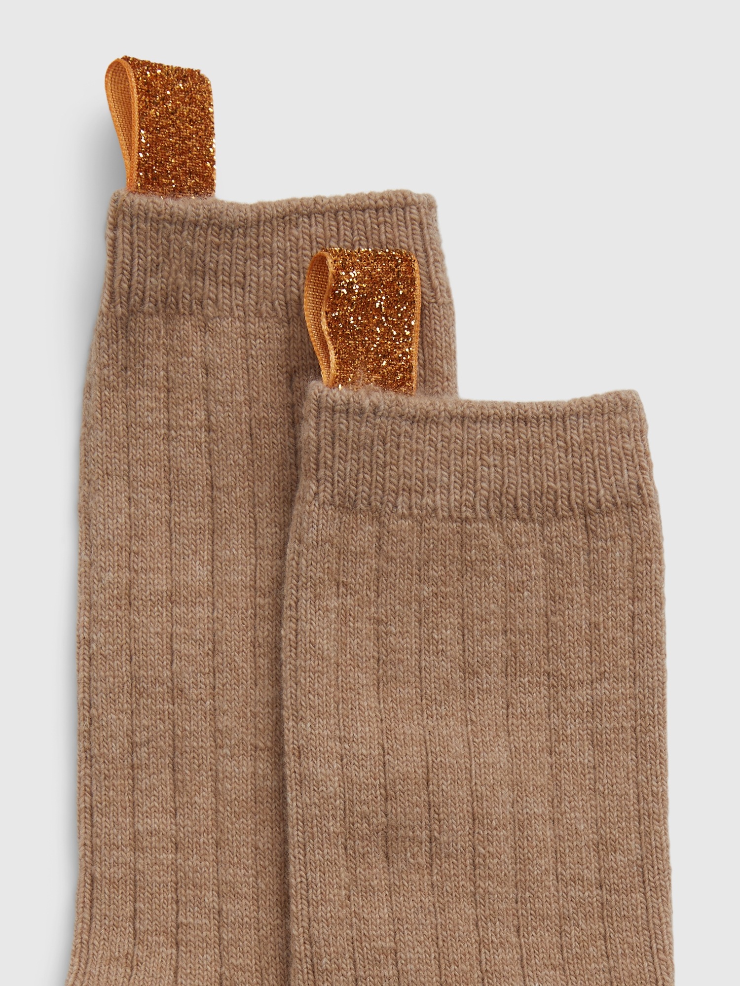 Glitter Crew Socks Gap