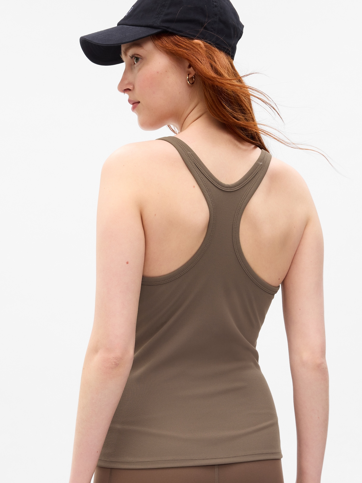 GapFit Studio Rib Tank Top | Gap