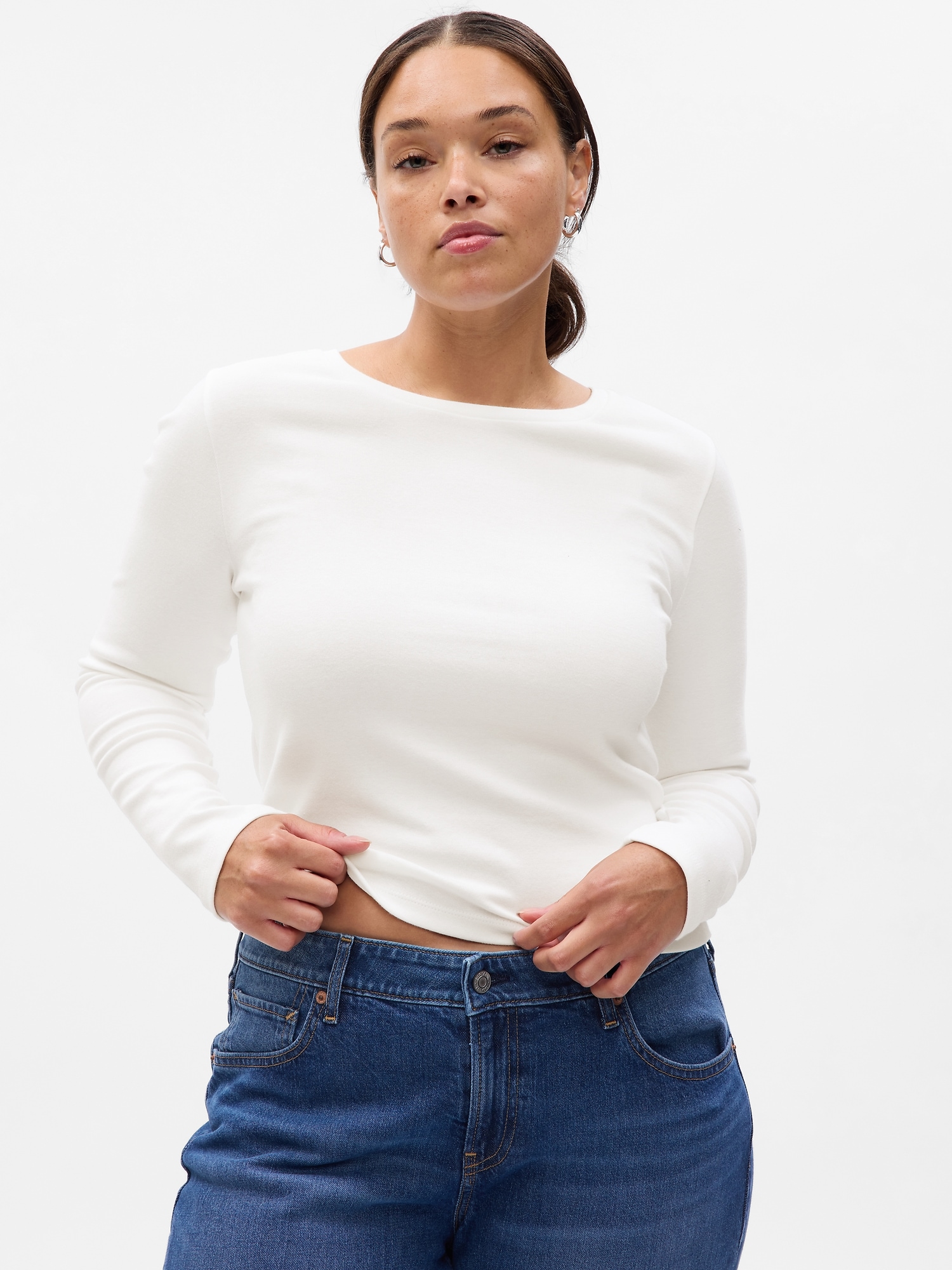 Modern Cropped T-Shirt | Gap