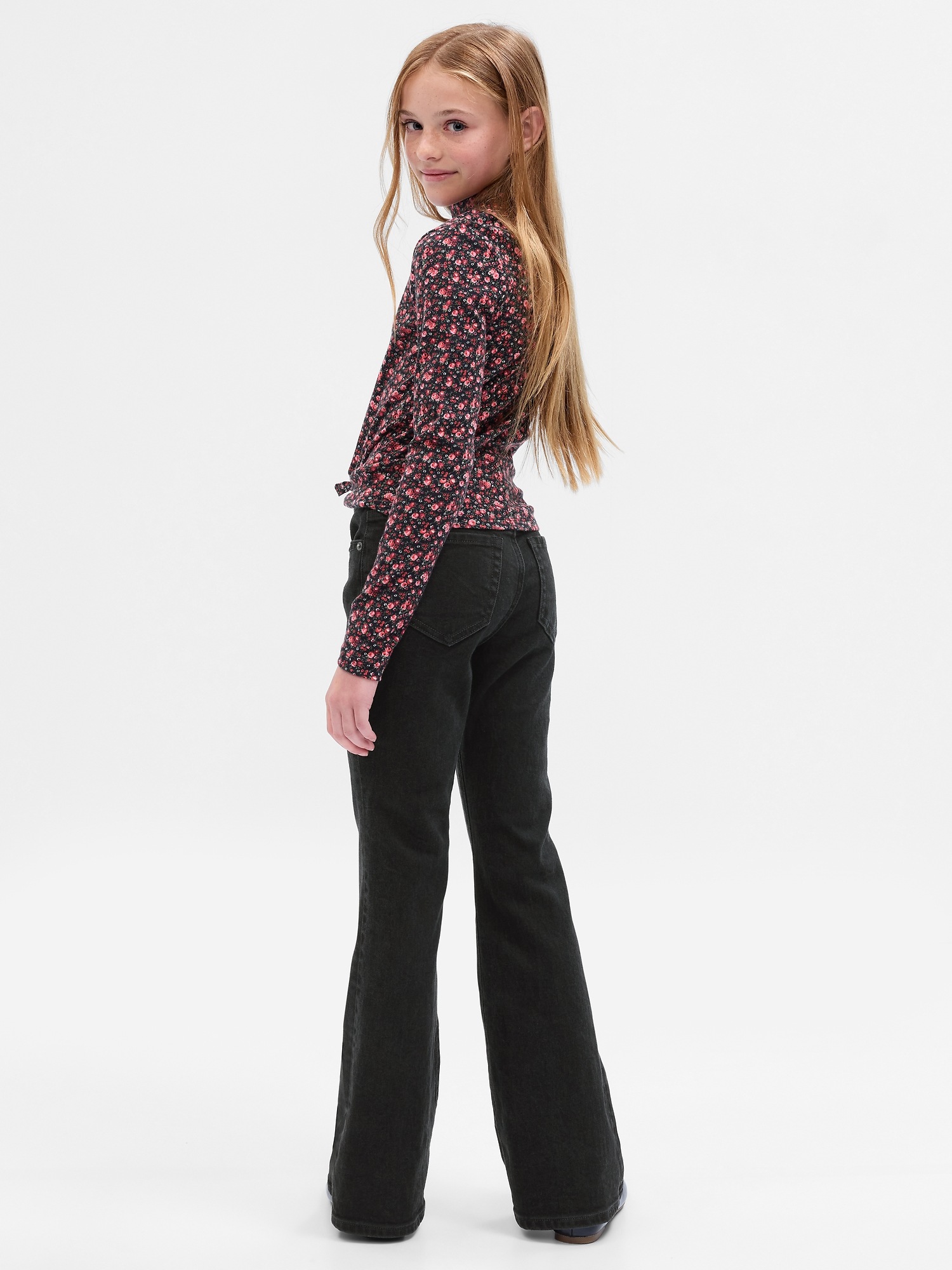 Kids High Rise '70s Flare Jeans | Gap