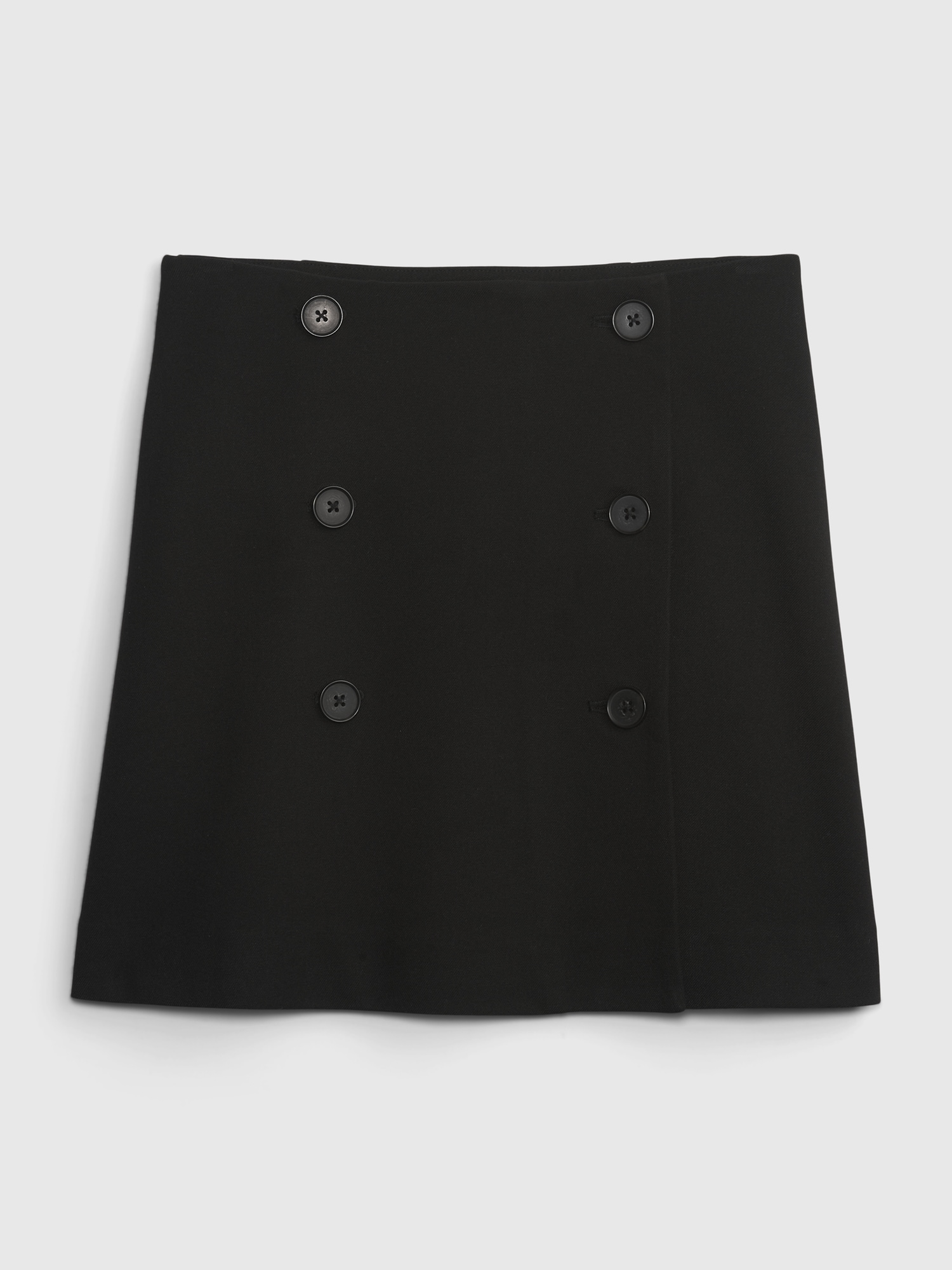 Button-Front Mini Skirt | Gap