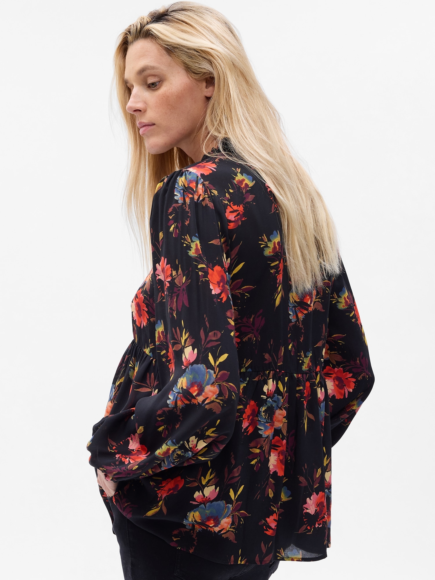 Maternity Floral Top | Gap