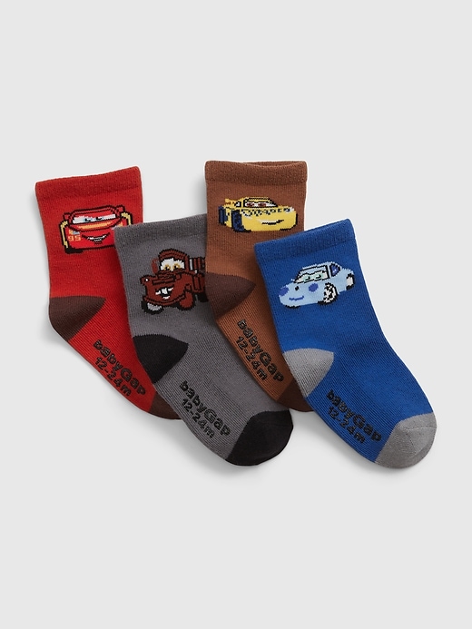 Gap × Disney Baby & Toddler Cars Crew Socks (4-Pack) | Gap