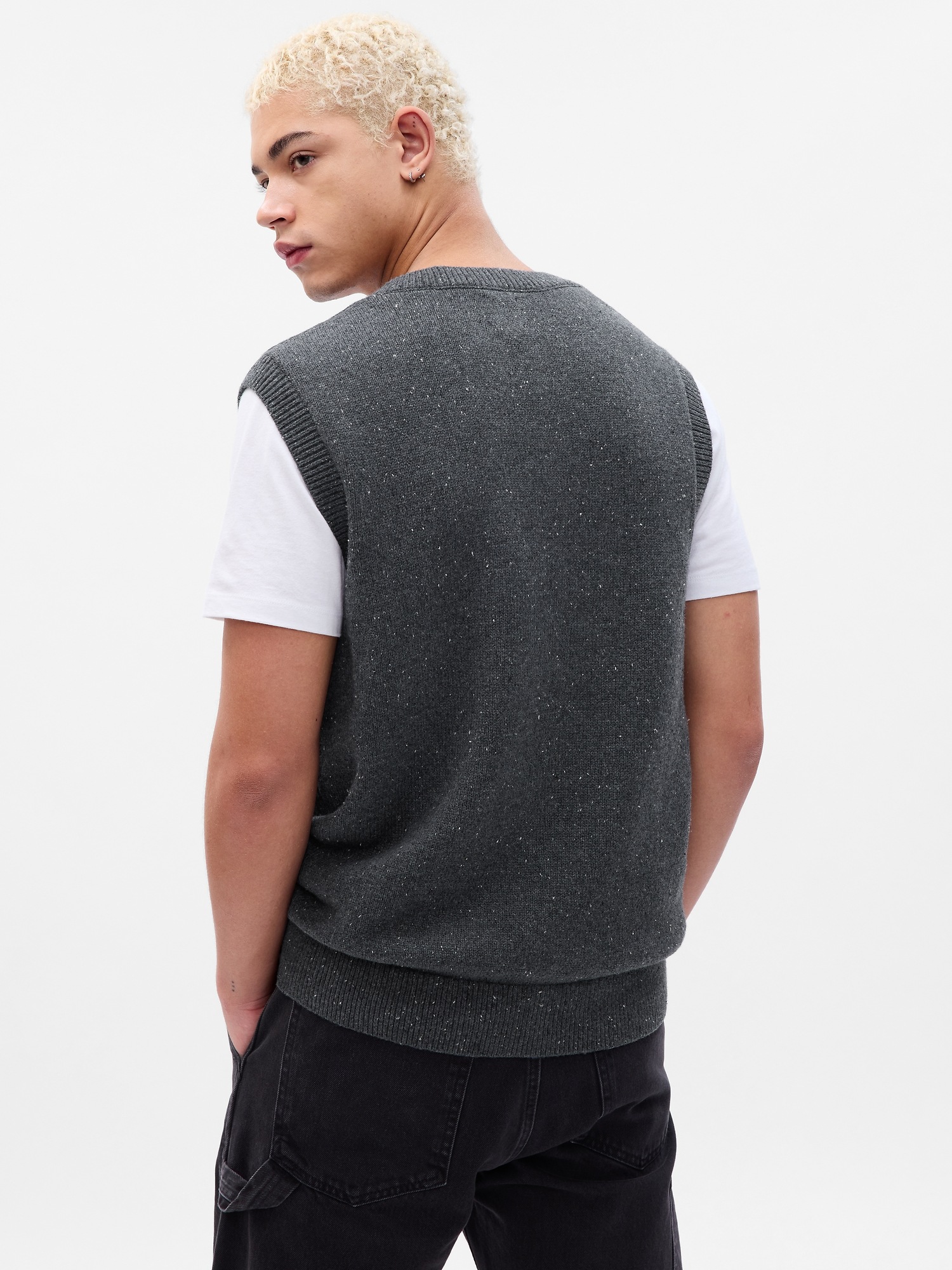 Textured Sweater Vest | Gap