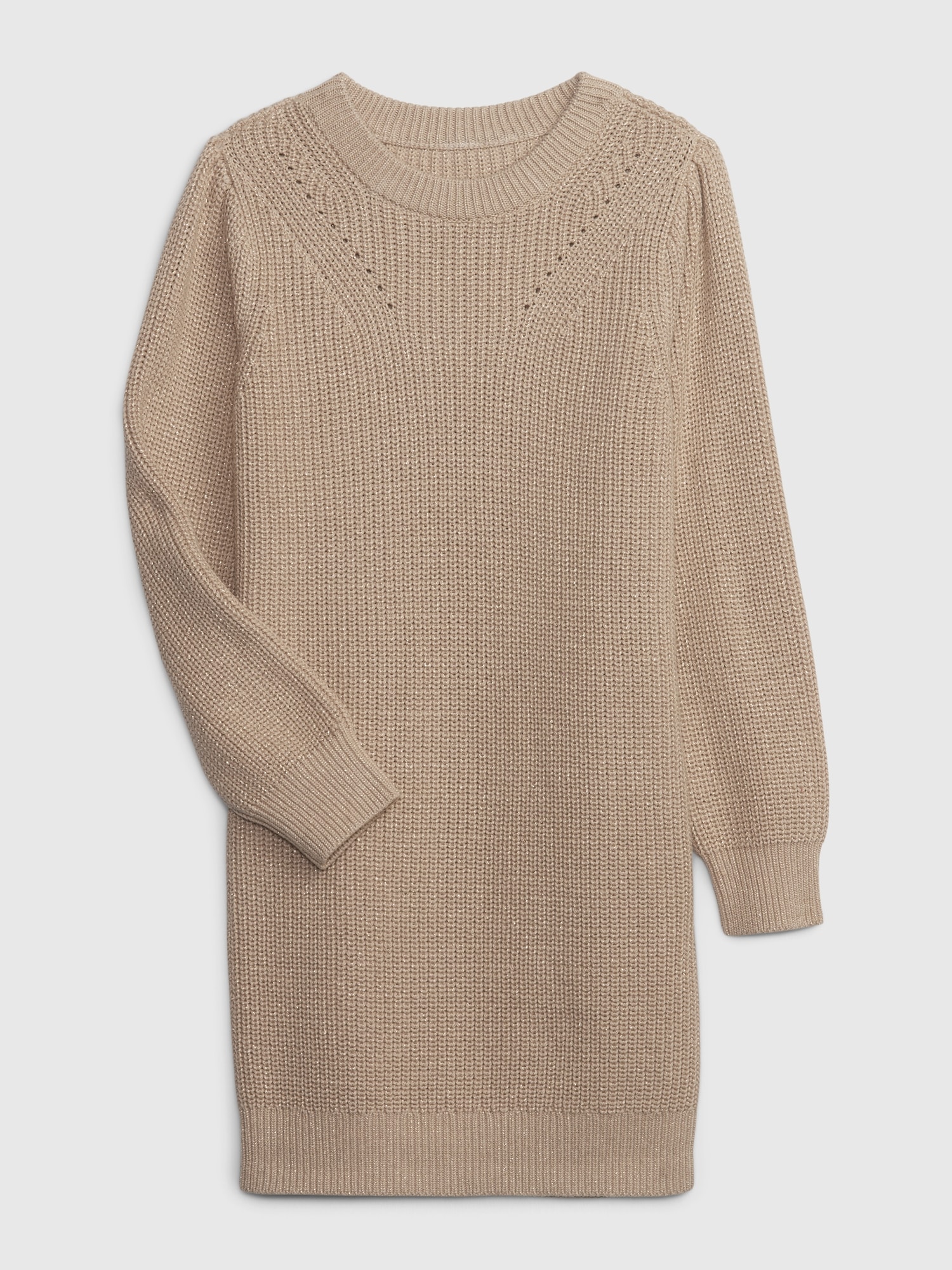 Kids Shaker-Stitch Sweater Dress | Gap