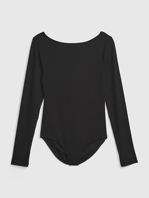Modern Boatneck Rib Bodysuit | Gap