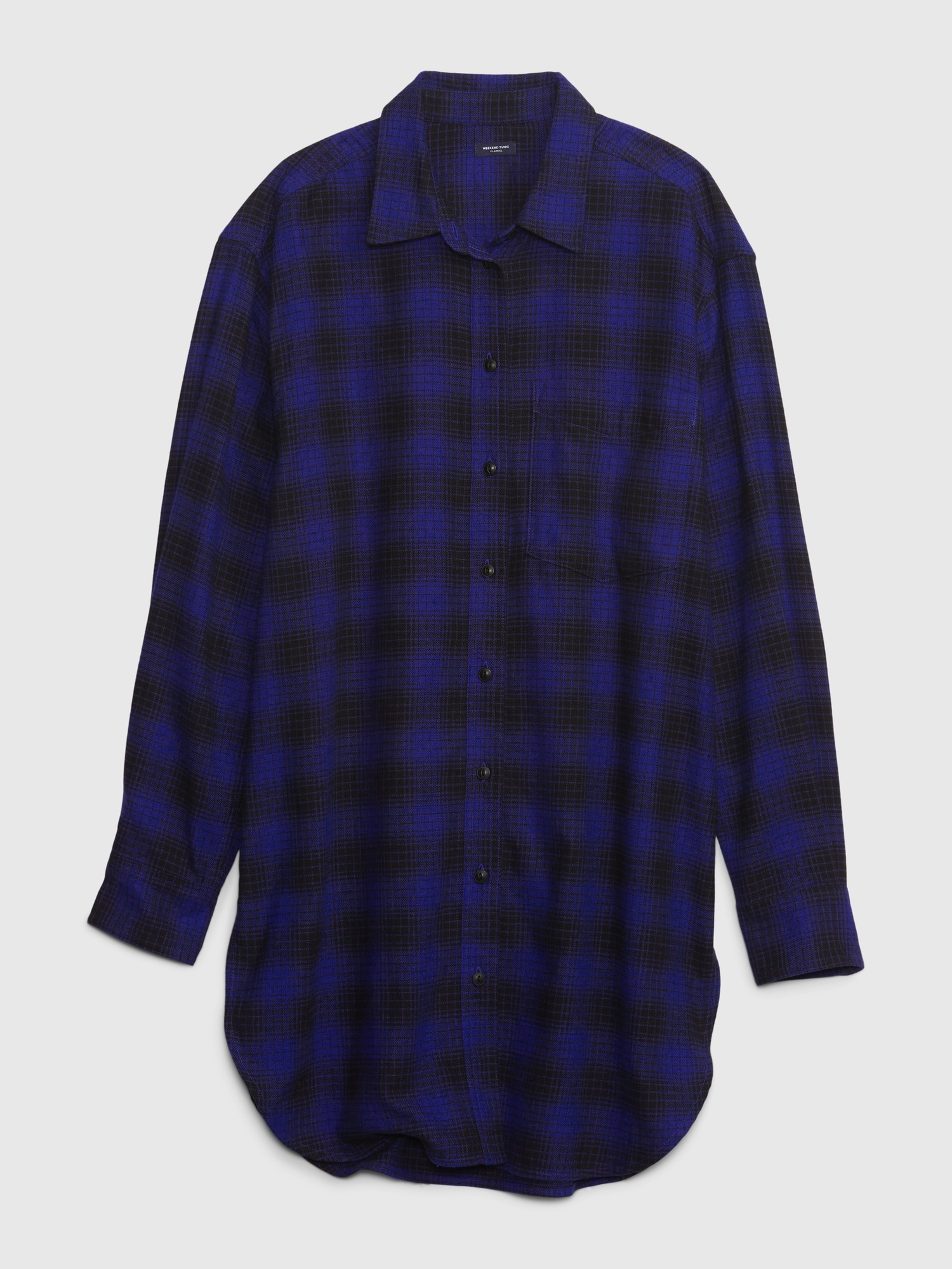 Plaid Weekend Tunic Shirt | Gap