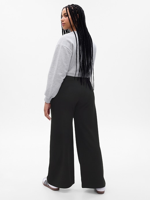 High Rise Wide Leg Trousers Gap
