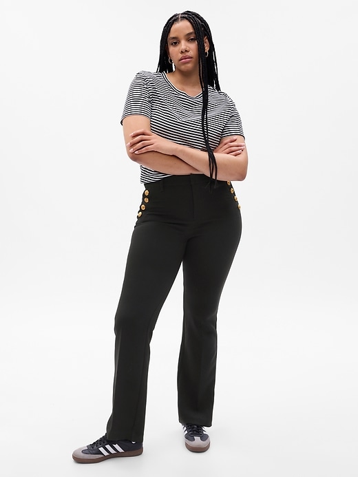 Mid Rise Baby Boot Pants | Gap